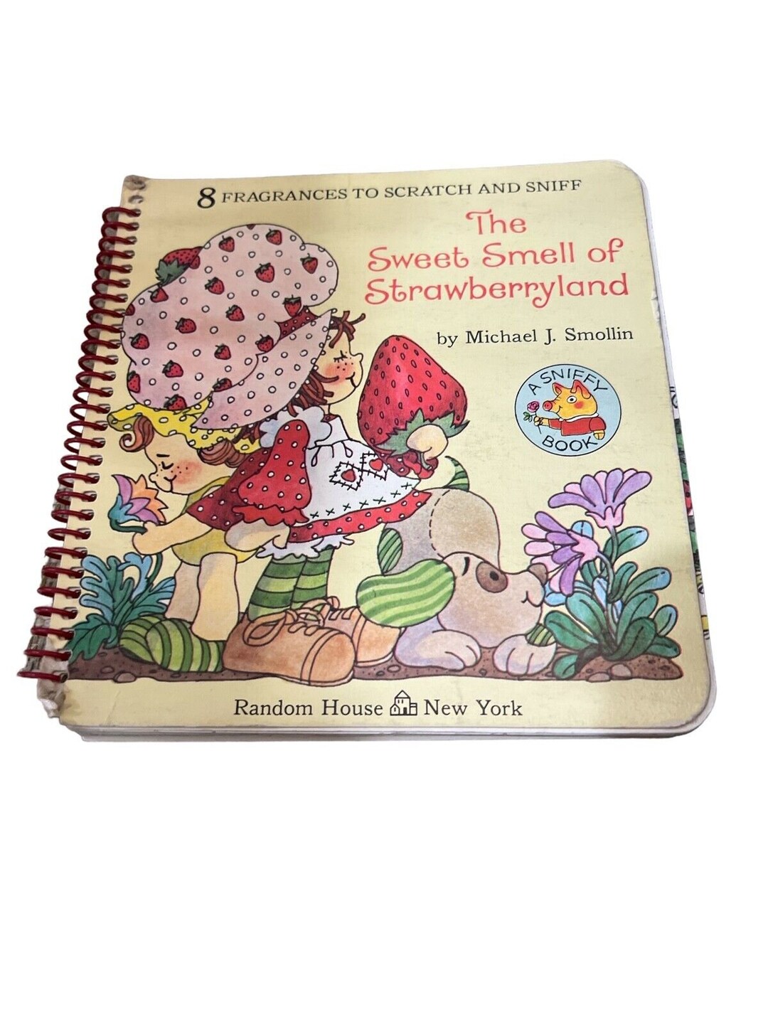 The Sweet Smell of Strawberryland Vintage Strawberry Shortcake Book A ...