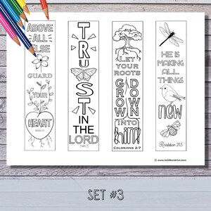 Bible Verse Bookmarks: Christian Journaling Traceable (PDF Printable ...