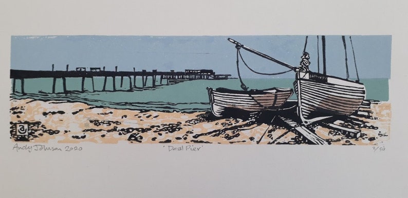 Deal Pier. Deal. South East Coast. Kent. - Etsy