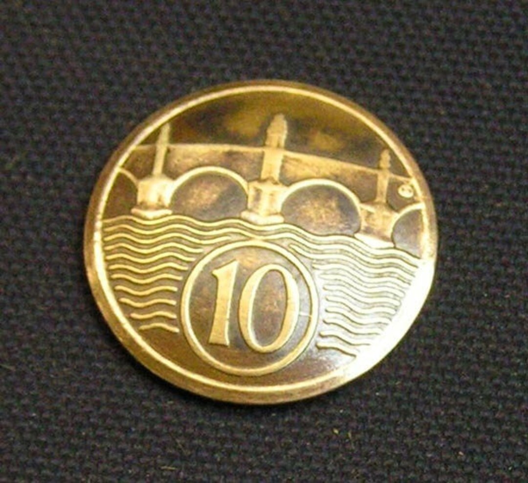 Decorative Cap Le Pont Made of Real Coin - Etsy