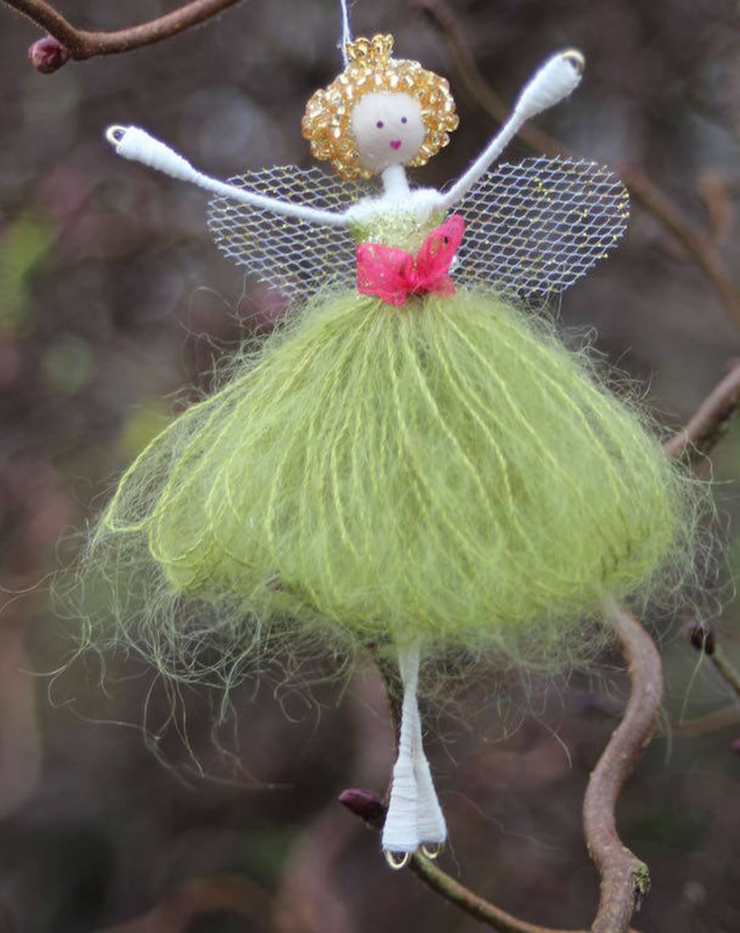 Christmas Fairy / Fairy Tree Decoration/ Gift for Girls / Angel ...
