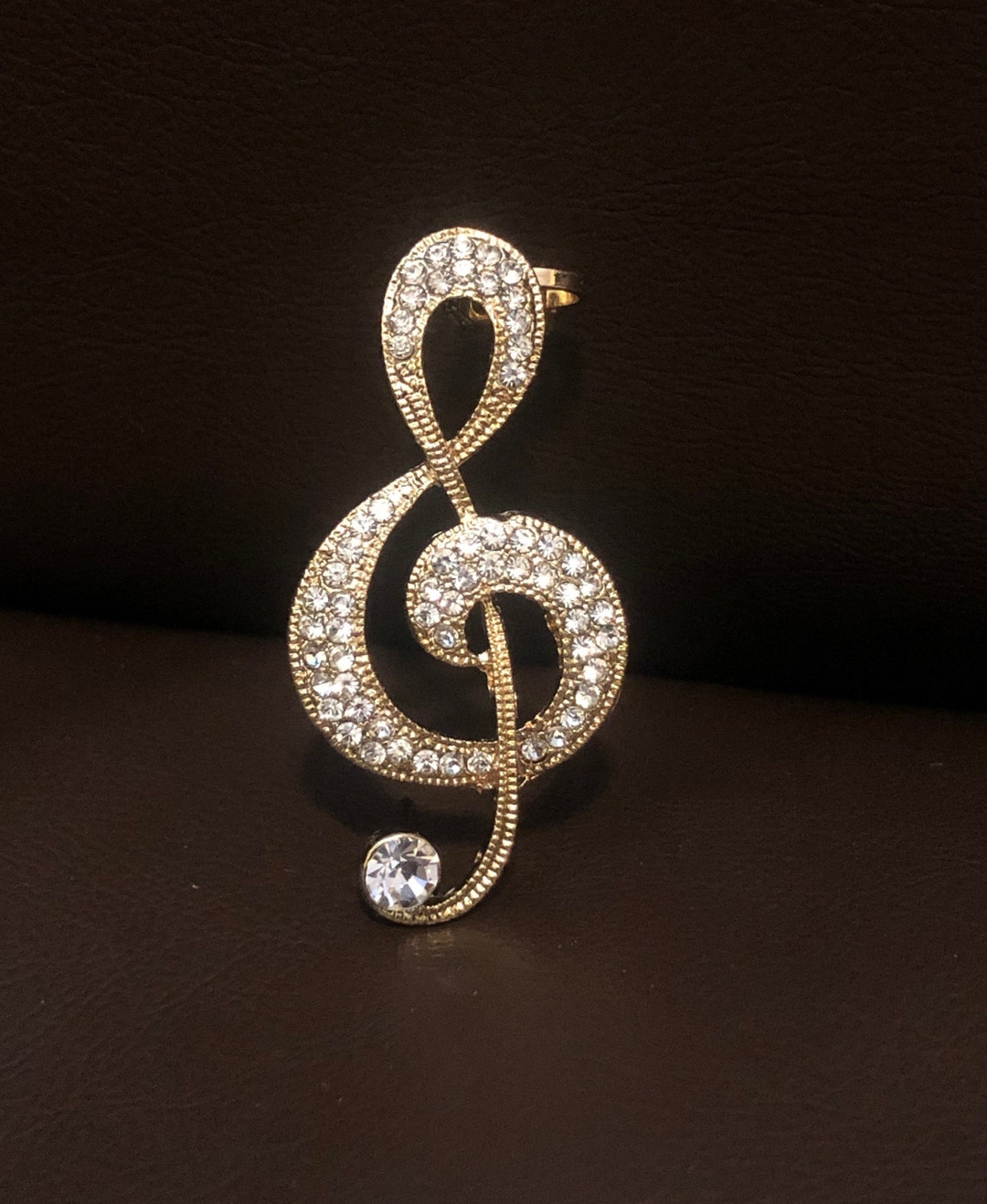 Music Note G Clef Treble Ear Cuff Earring Gold - Etsy