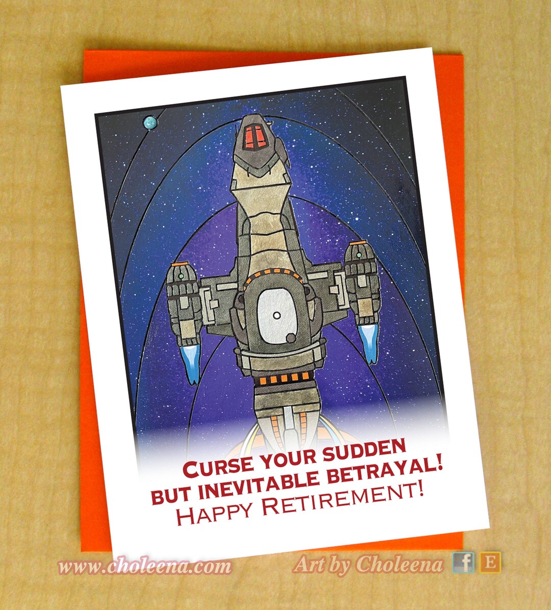 Curse Your Sudden but Inevitable Betrayal! Happy Retirement!- Small ...