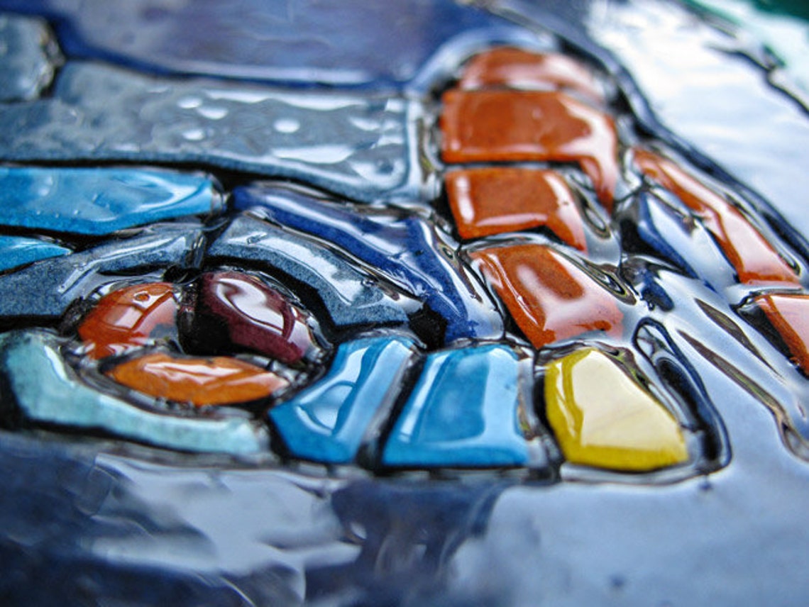 First Run Mini- Paper Tile Mosaic- Mini- Original Artwork- Unique ...