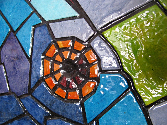 First Run Paper Tile Mosaic Large Original Art Unique - Etsy