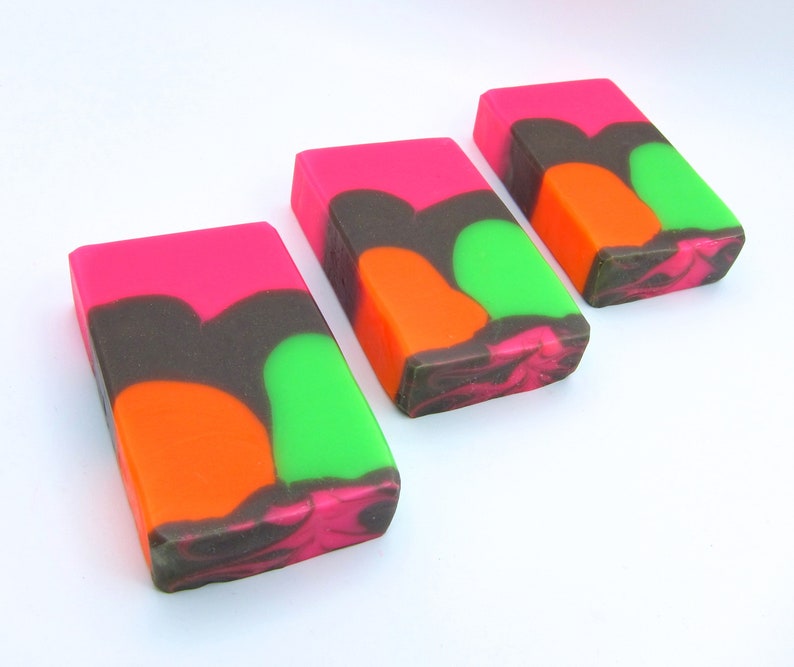 Neon Bubbles soap/artisan soap/handmade soap/Mother's Day | Etsy