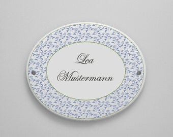 Porcelain sign | Etsy