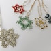 Starwheel Pendant Beading TUTORIAL - Etsy