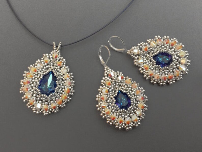 Coldrops Set Beading TUTORIAL | Etsy