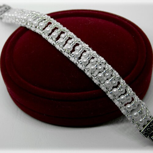 Tutorial Capri Blue Bracelet Beading Pattern PDF - Etsy