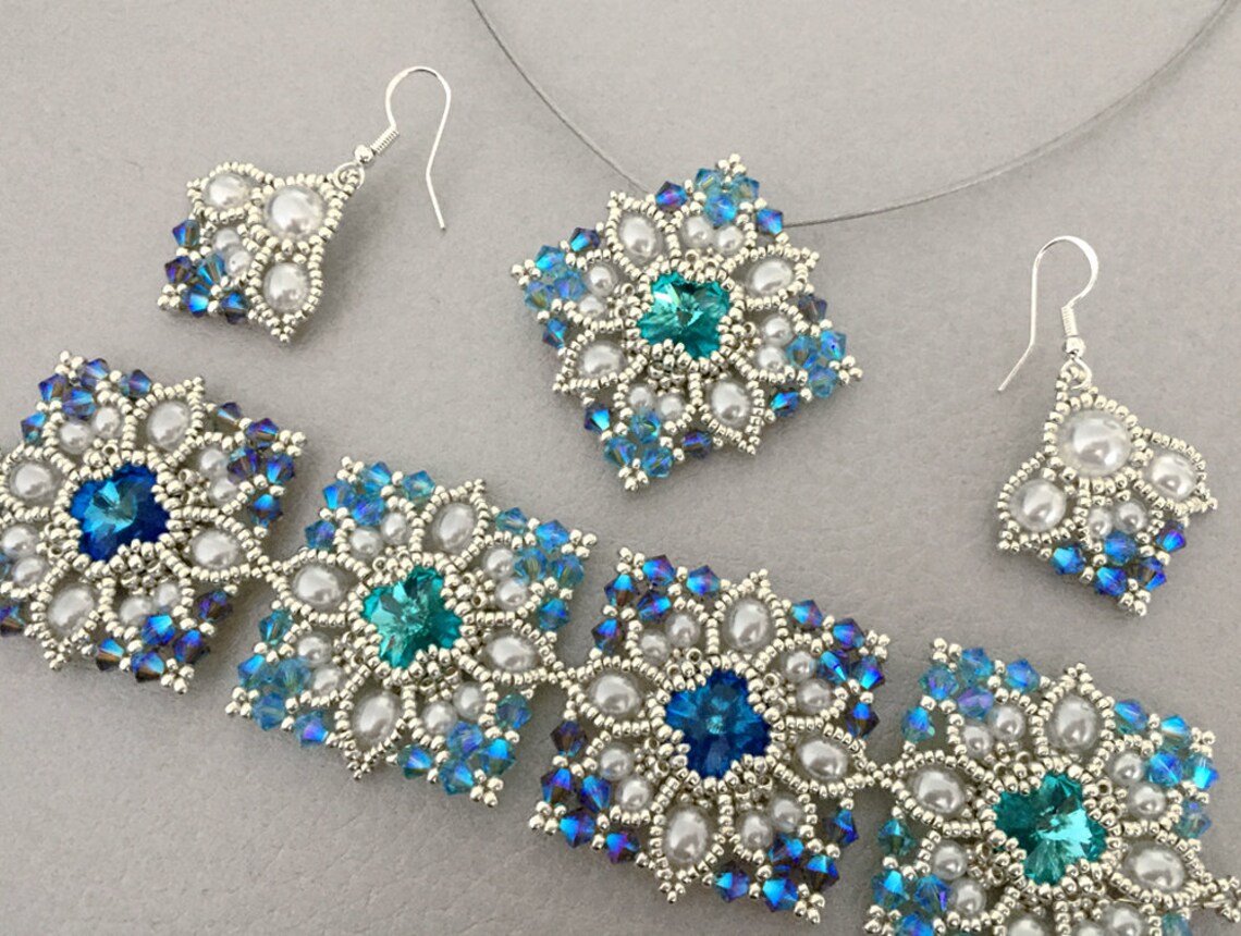 Caldarusa Set Beading TUTORIAL - Etsy