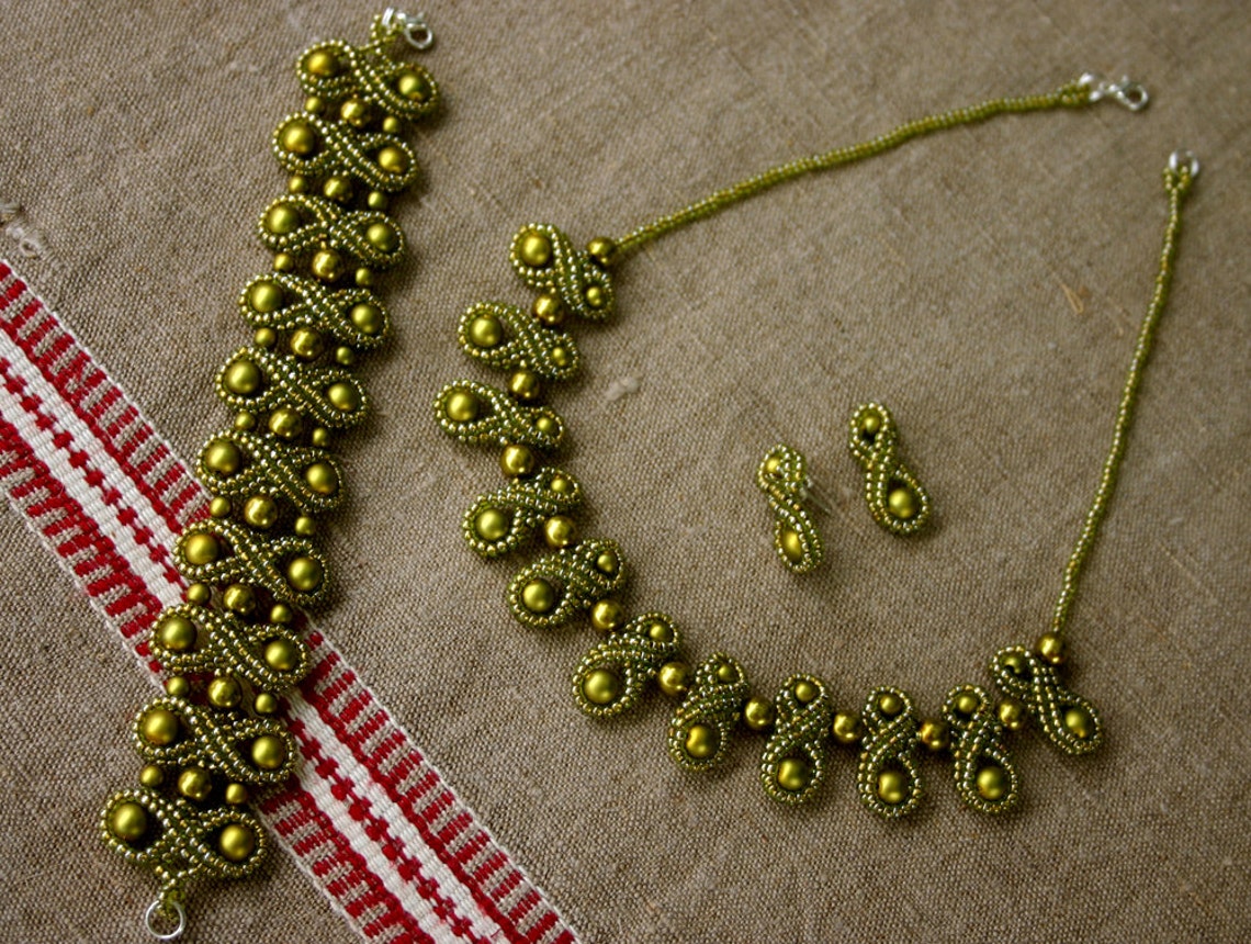 Soutache Set Beading TUTORIAL - Etsy