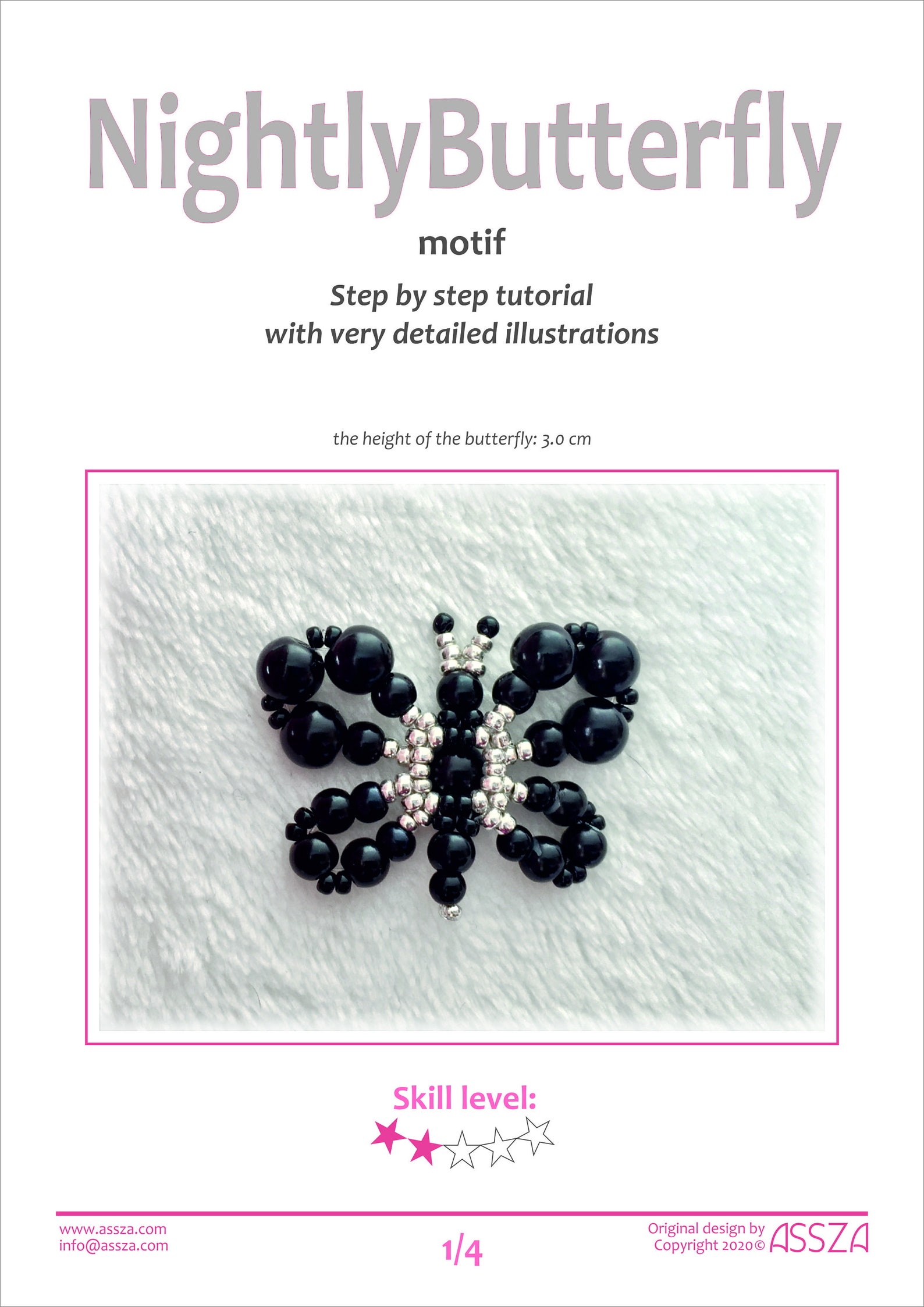 Nightlybutterfly Motif Beading TUTORIAL - Etsy