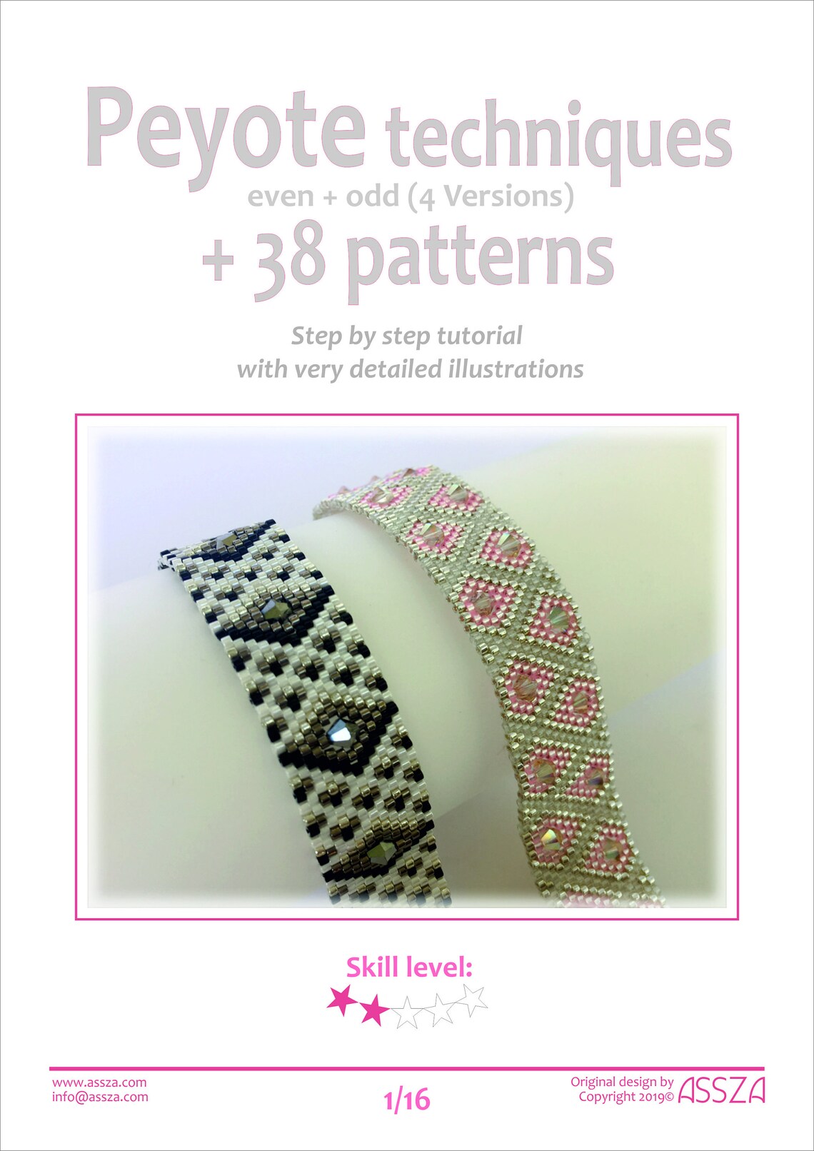 Peyote Techniques and Patterns Beading TUTORIAL - Etsy