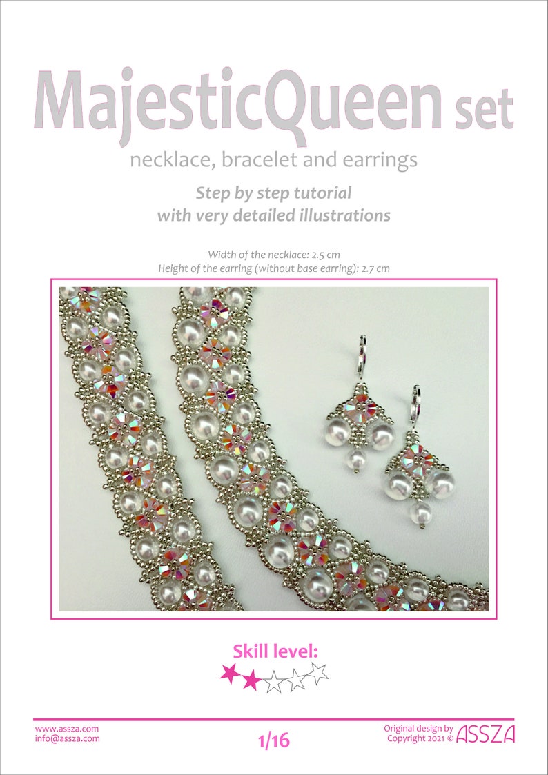 Majesticqueen Set Beading TUTORIAL - Etsy