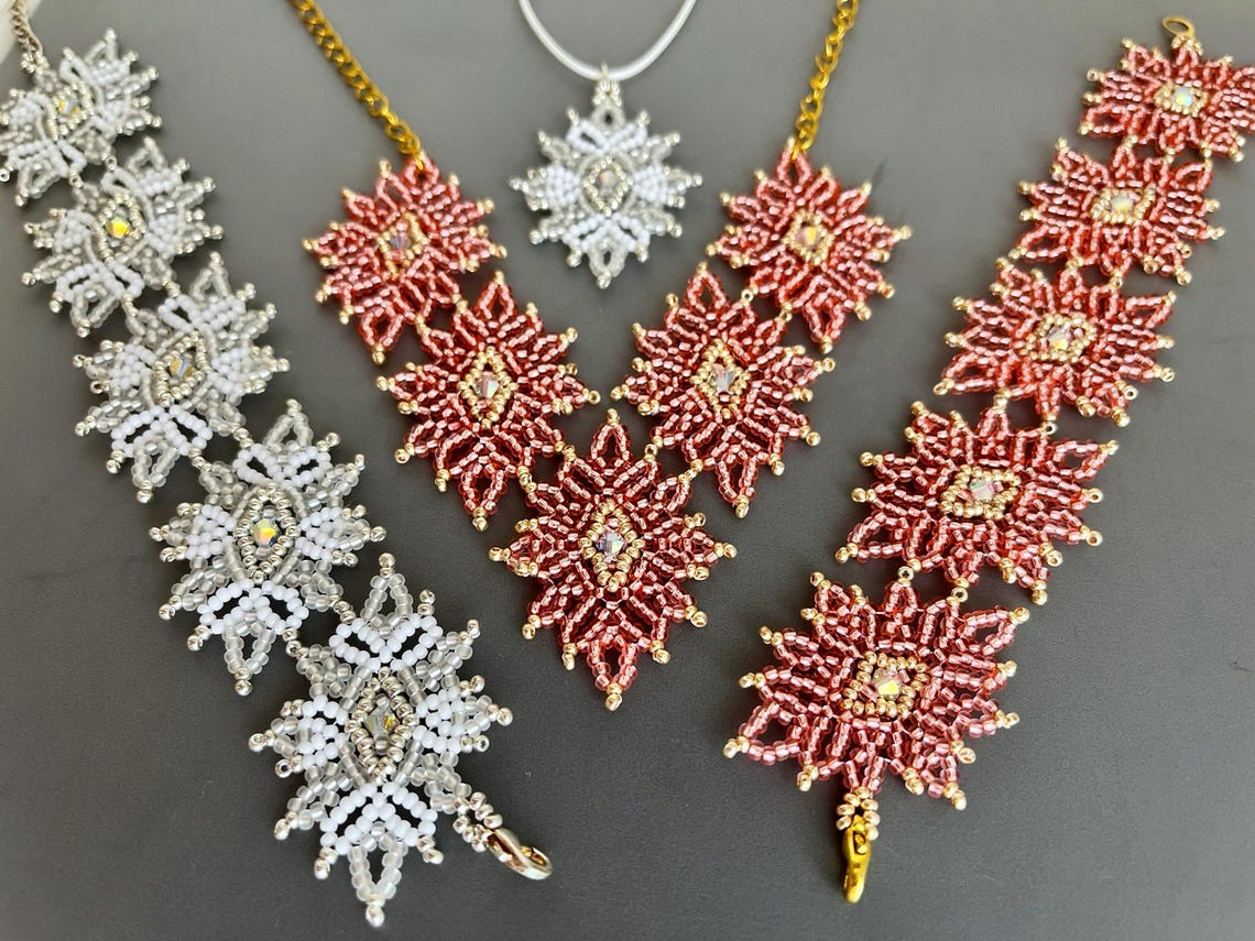 Firebird Set Beading TUTORIAL - Etsy