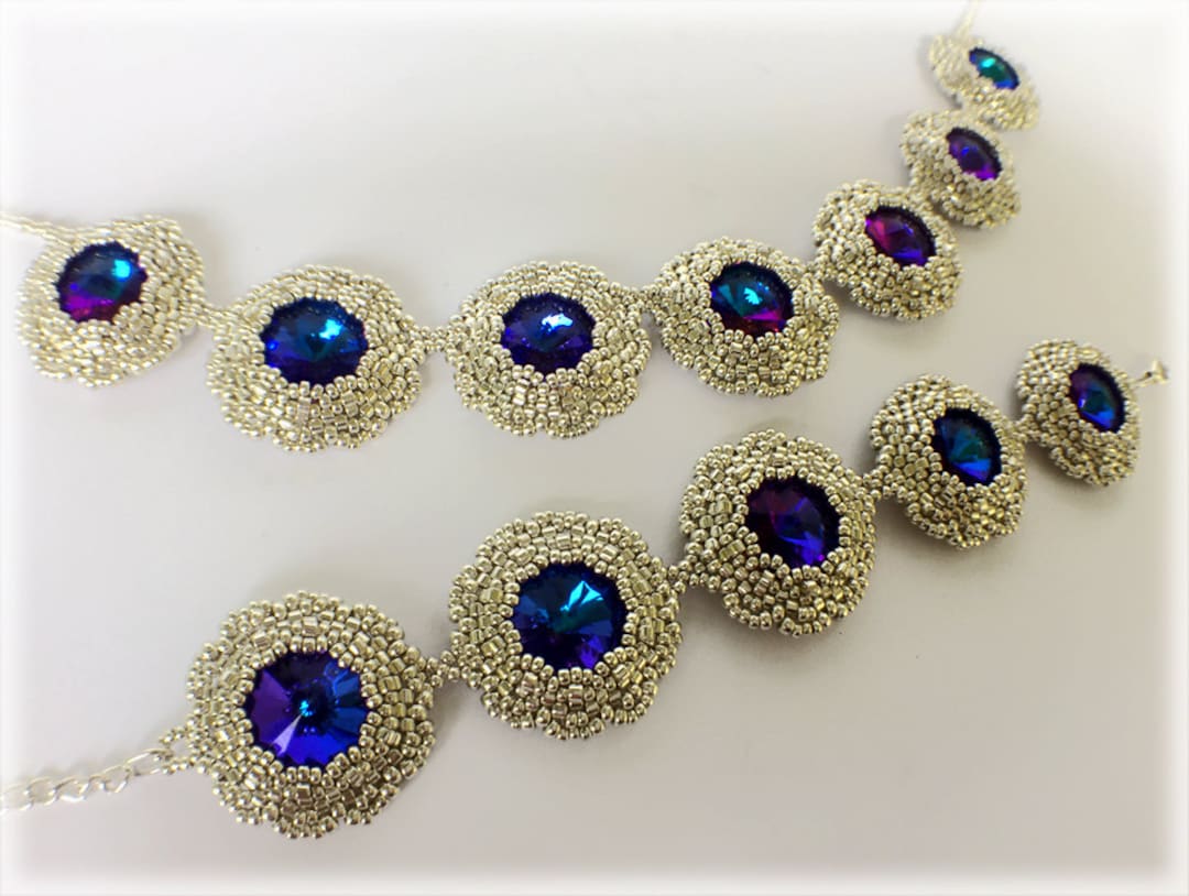 Flowerounds Set Beading TUTORIAL - Etsy