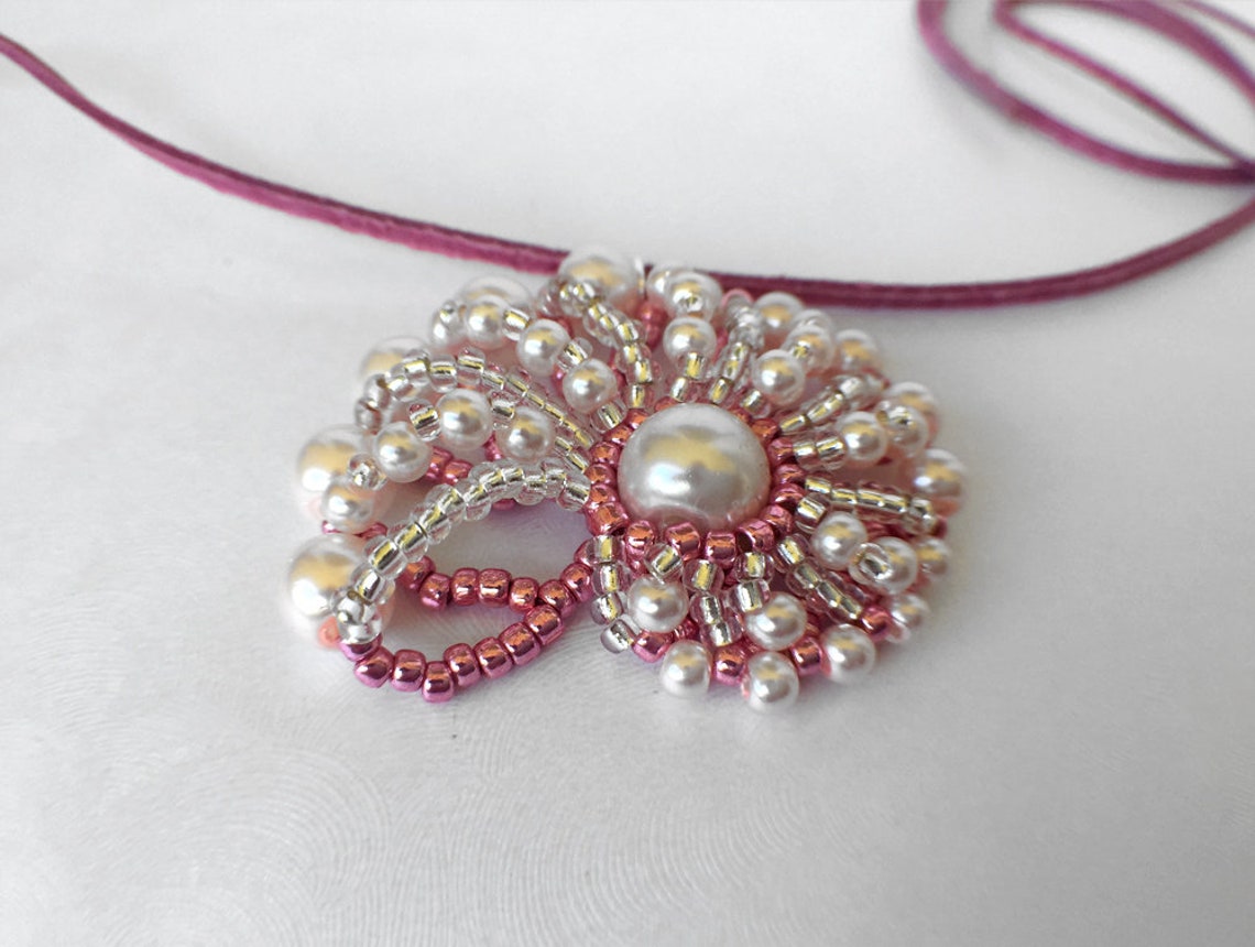 Snailshell Pendant Beading TUTORIAL - Etsy
