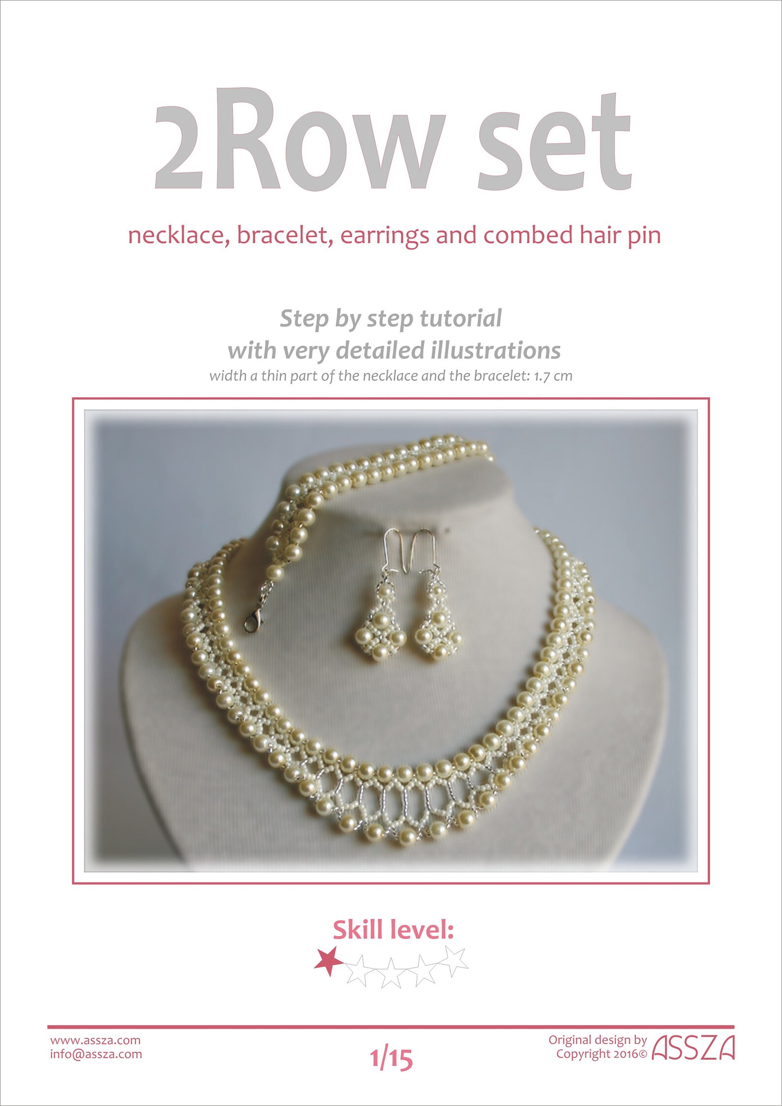 2row Set Beading TUTORIAL - Etsy UK