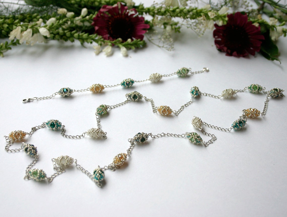 Bean Set Beading TUTORIAL | Etsy