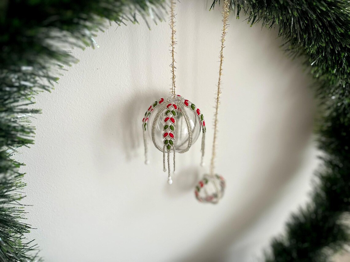 Christmasballs Beading TUTORIAL - Etsy
