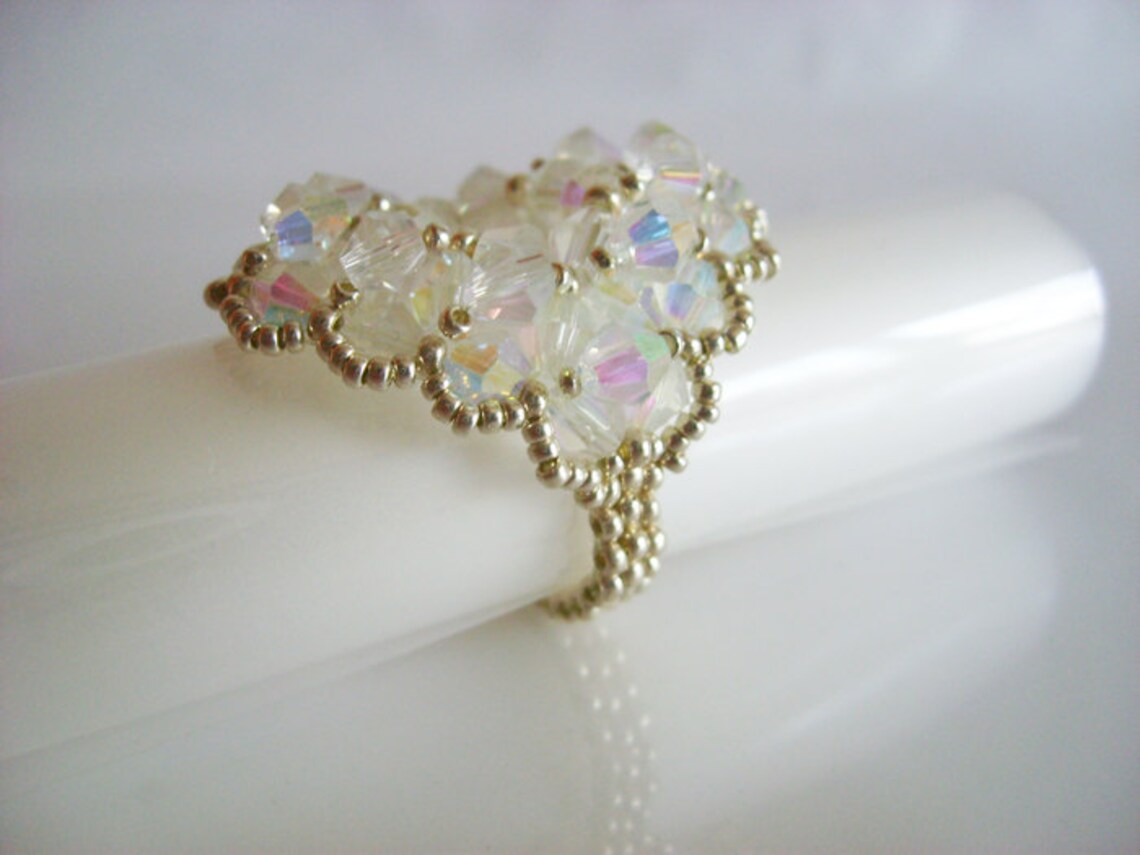 Flange Ring Beading TUTORIAL - Etsy Canada