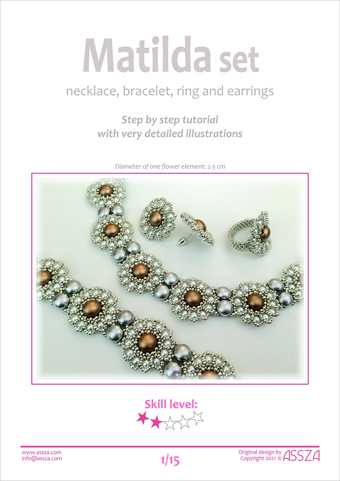 Matilda Set Beading TUTORIAL - Etsy
