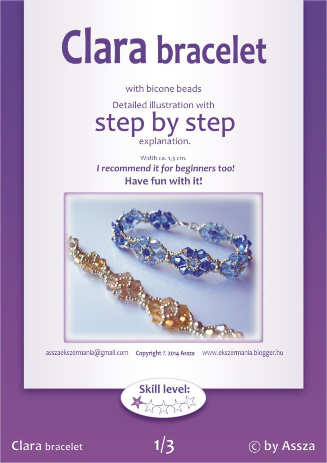 Clara Bracelet Beading TUTORIAL - Etsy