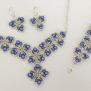 Bluetulips Set Beading TUTORIAL - Etsy Australia