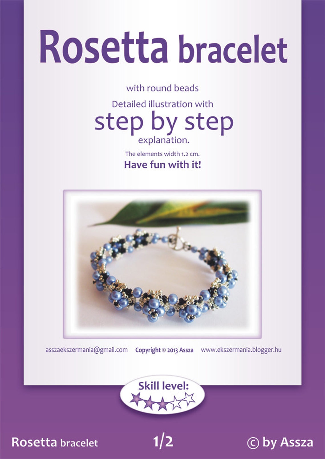 Rosetta Bracelet Beading TUTORIAL - Etsy