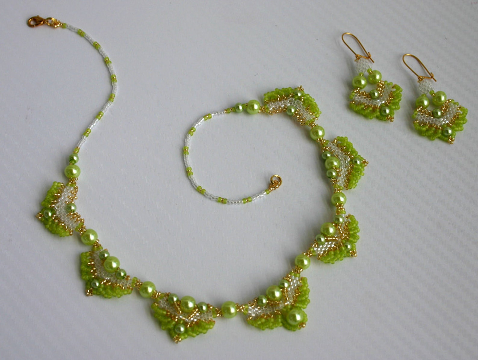 Greenheart Set Beading TUTORIAL - Etsy