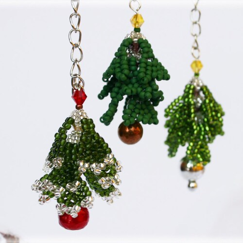Christmas Tree Beading TUTORIAL | Etsy