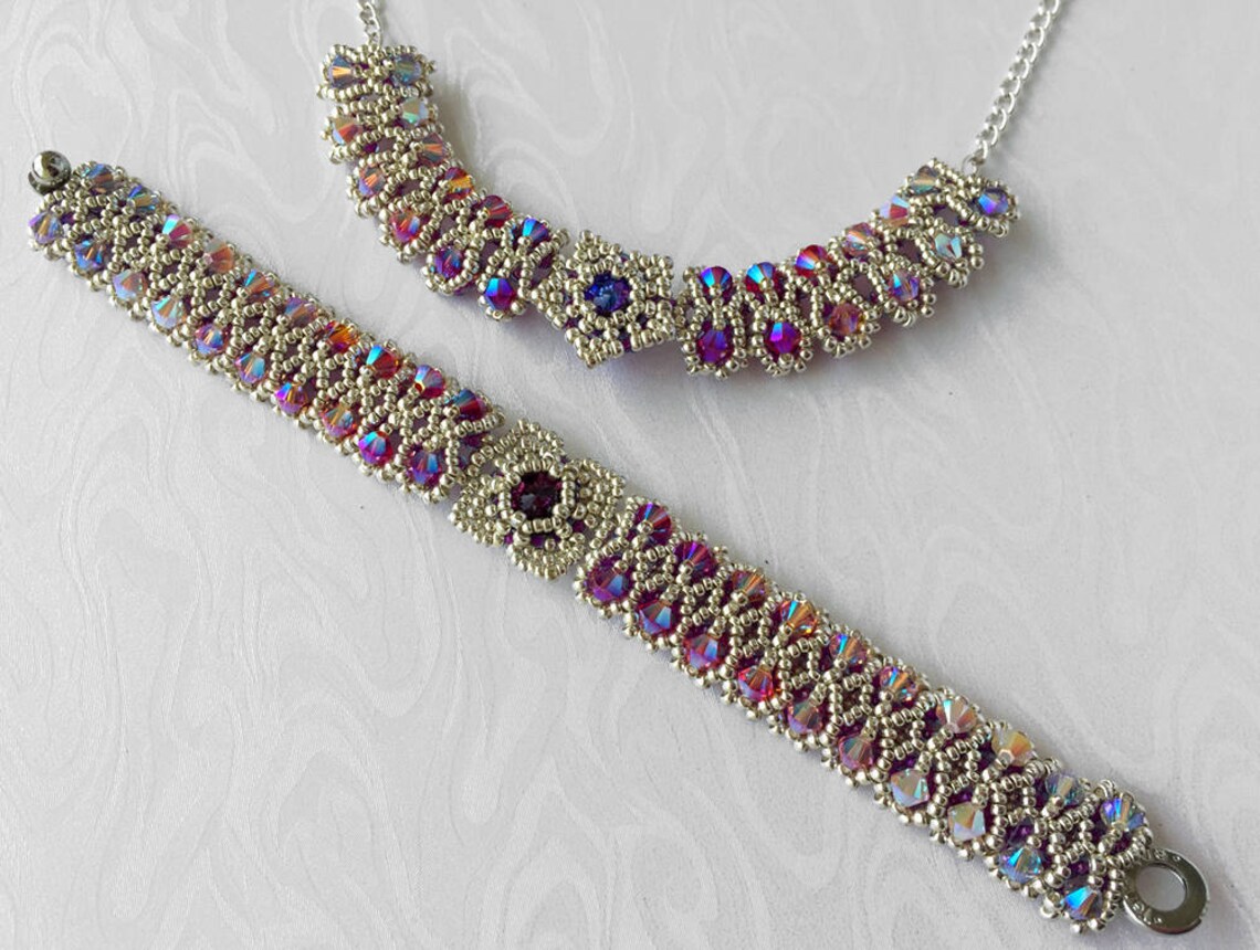 Pinkear Set Beading TUTORIAL - Etsy Canada