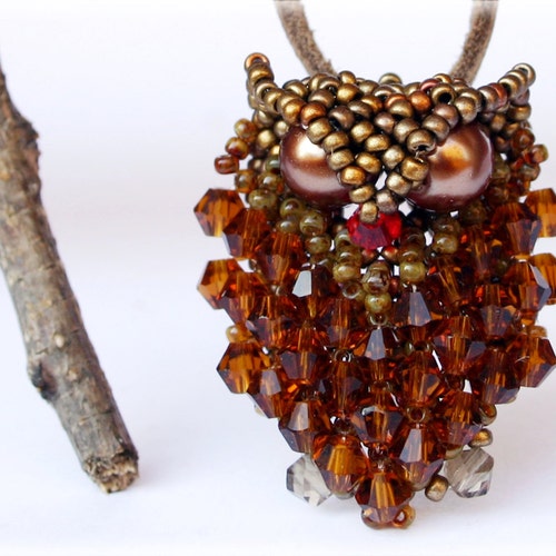 Tutorial Maho Pendant Beading Tutorials PDF Format - Etsy