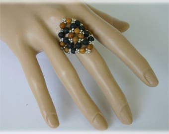 Beading Tutorial Uta Ring Beading Tutorial Instant - Etsy