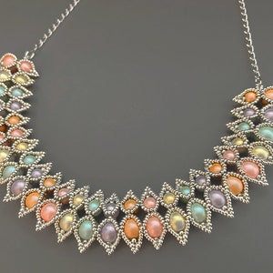Doublebubble Necklace Beading TUTORIAL - Etsy