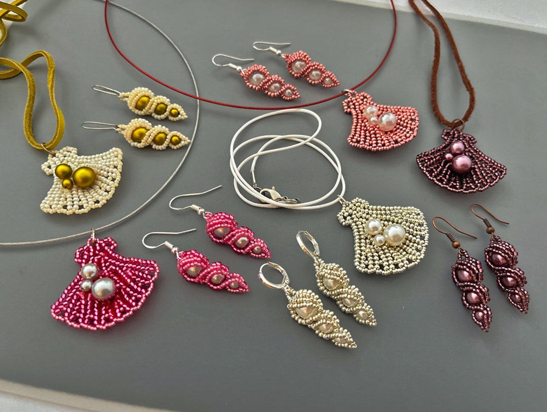 Shells Set Beading TUTORIAL - Etsy