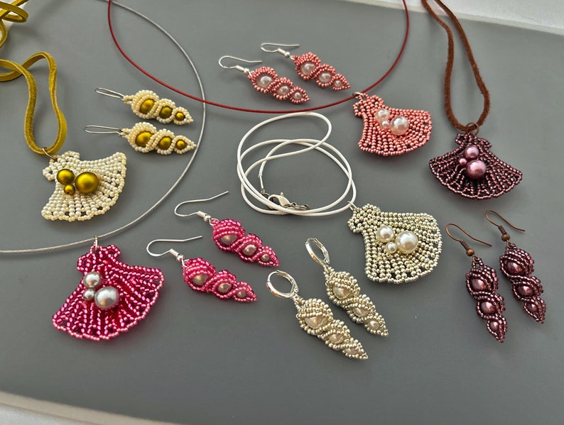 Shells Set Beading TUTORIAL - Etsy