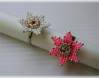 Roundiamond Ring Beading TUTORIAL - Etsy