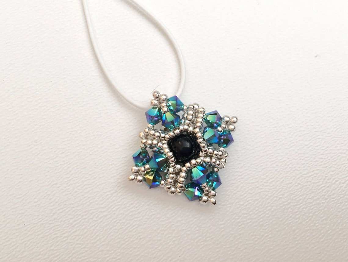Cornshine Pendant Beading TUTORIAL - Etsy