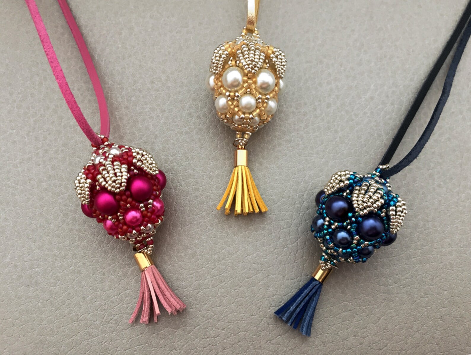 Ingabeads Pendants Beading TUTORIAL - Etsy
