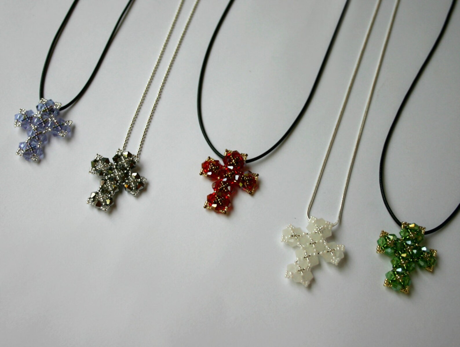 Cross Pendant Beading TUTORIAL - Etsy