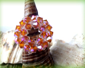 Flange Ring Beading TUTORIAL | Etsy