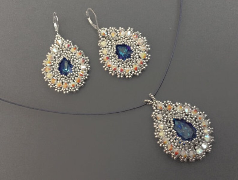 Coldrops Set Beading TUTORIAL | Etsy