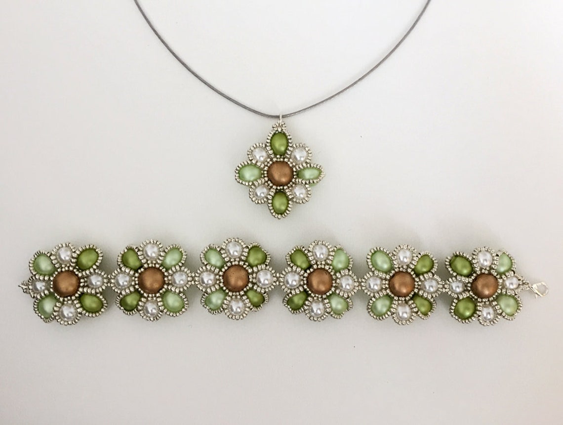 Greenwink Set Beading TUTORIAL | Etsy