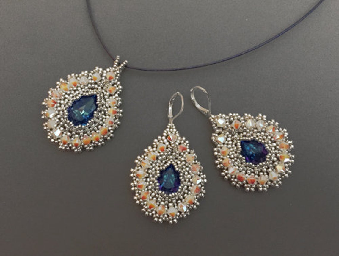 Coldrops Set Beading TUTORIAL | Etsy