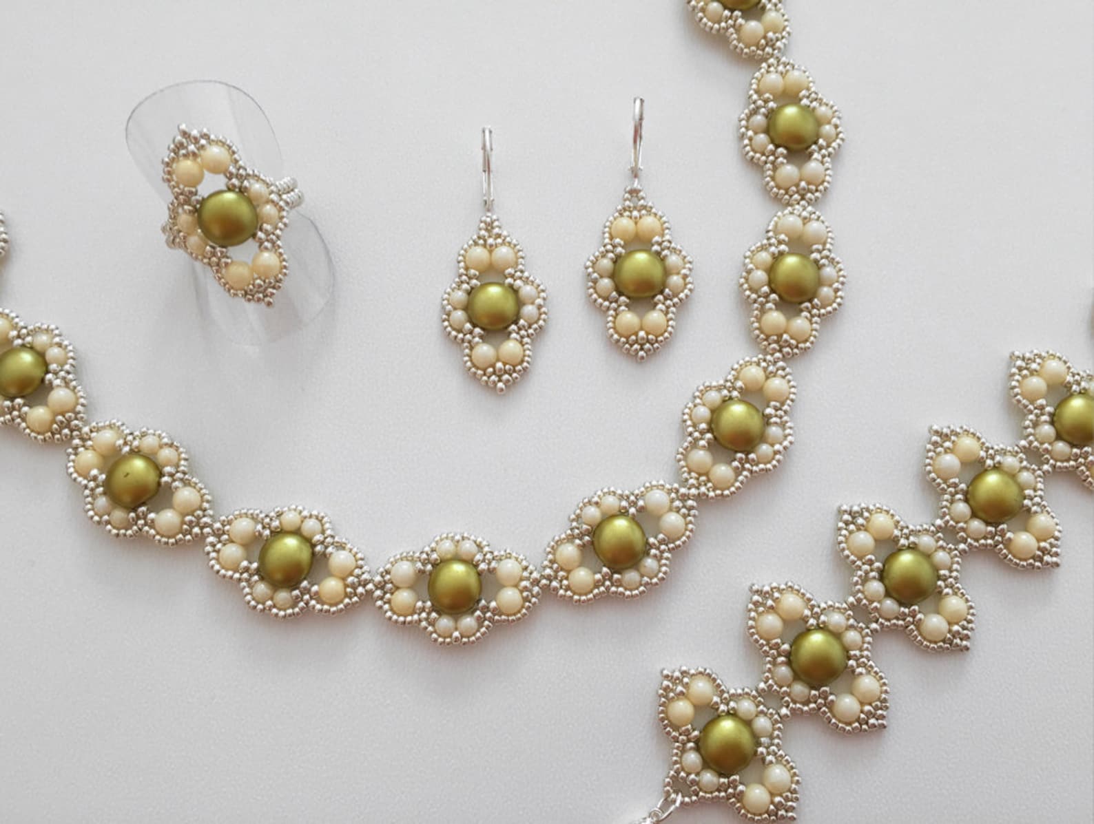 Classicbaroque Set Beading TUTORIAL - Etsy