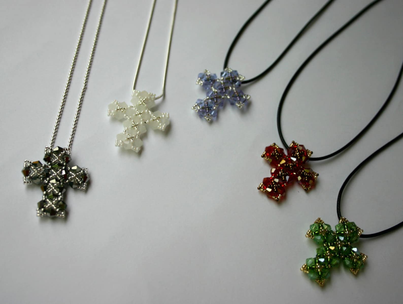 Cross Pendant Beading TUTORIAL - Etsy