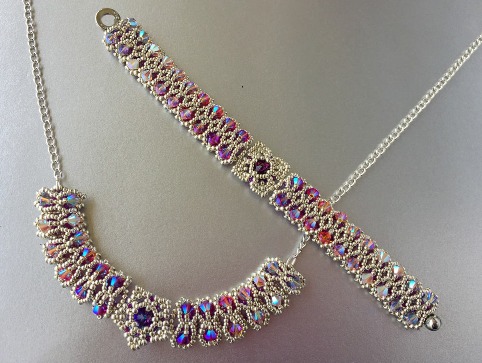 Pinkear Set Beading TUTORIAL - Etsy Canada