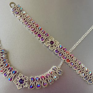 Pinkear Set Beading TUTORIAL - Etsy
